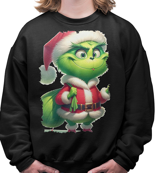 BLUZA ŚWIĄTECZNA GRINCH 3